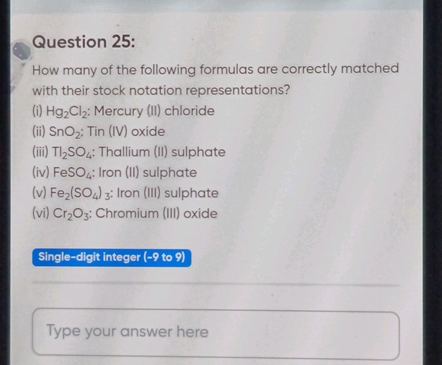 Question 25 How many of the following | StudyX