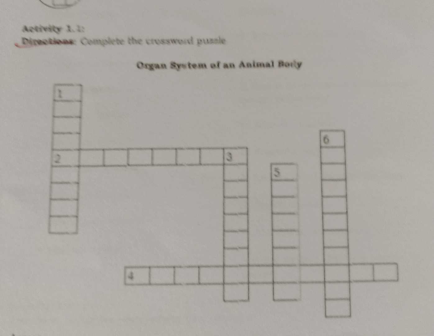 Activity 12 Directions Complete the | StudyX