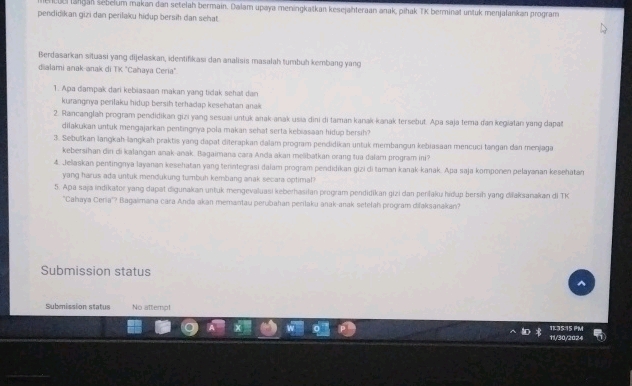 Berdasarkan situasi yang dijelaskan | StudyX