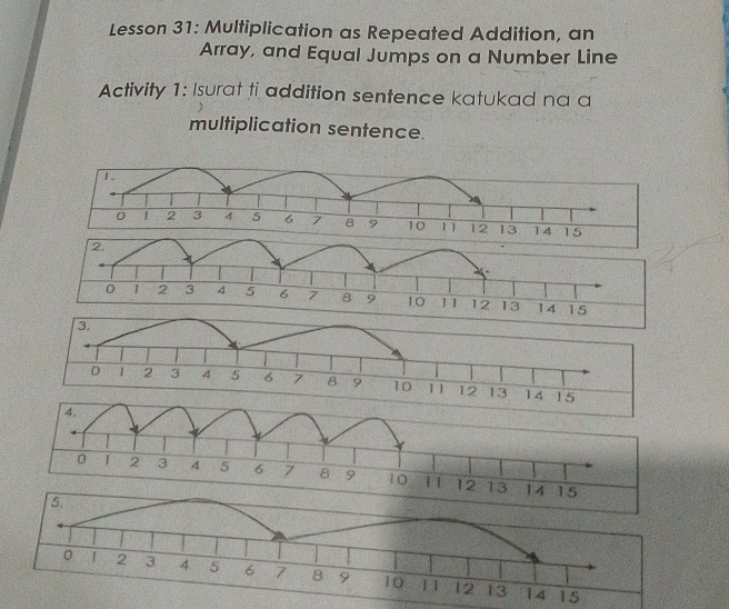 Lesson 31 Multiplication as Repeated | StudyX