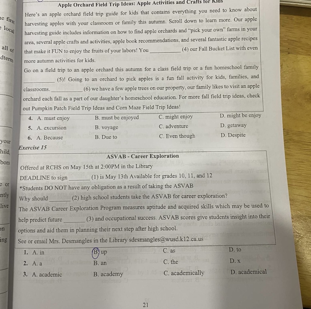 Apple Orchard Field Trip Ideas Apple | StudyX