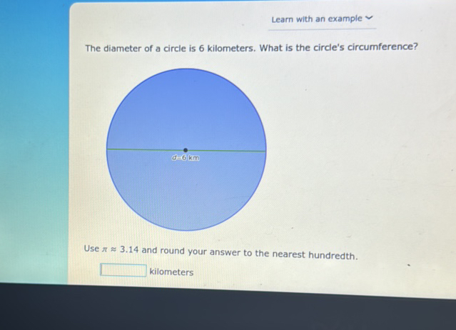 Learn with an example The diameter of a | StudyX