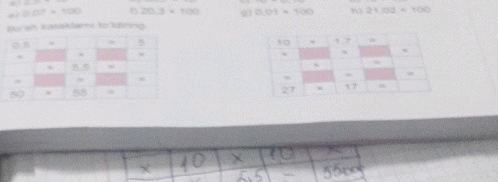 The image contains two multiplication tables | StudyX