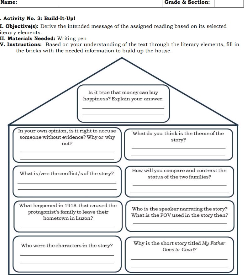 Name Grade Section Activity No 3 | StudyX