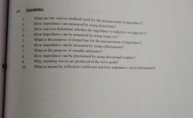 AV Questions 1 What are the various methods | StudyX