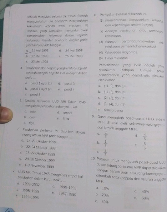 setelah mengabat velama 32 tahun Seteloh | StudyX