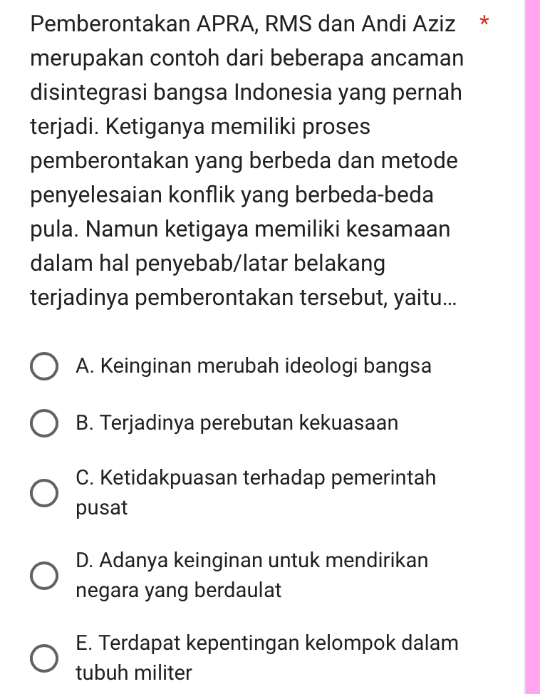 Pemberontakan APRA RMS dan Andi Aziz | StudyX