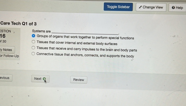 Systems are Groups of organs that work | StudyX