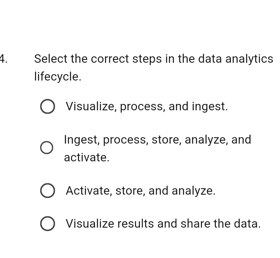 4 Select the correct steps in the data | StudyX