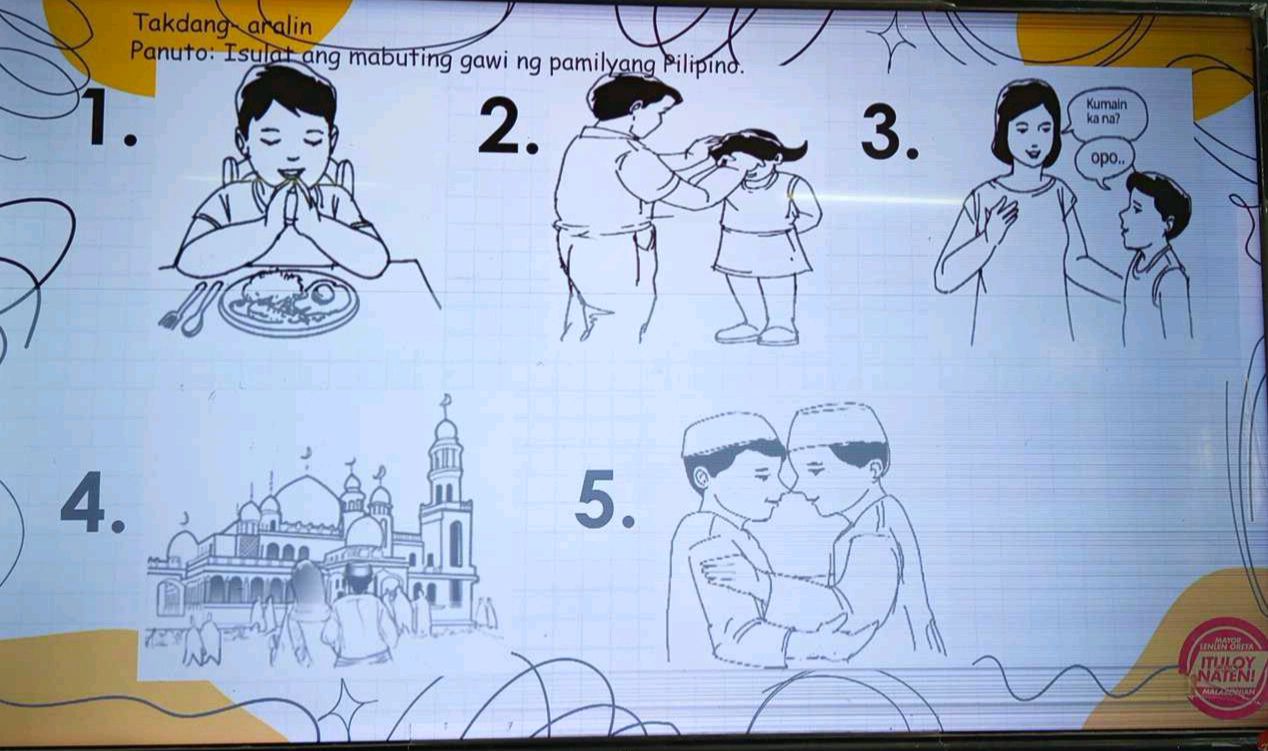 Takdang aralin Panuto Isulat ang mabuting | StudyX