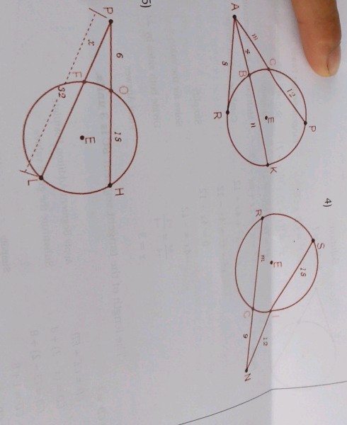 The image contains three geometry problems | StudyX