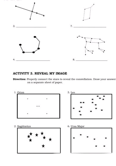ACTIVITY 3 REVEAL MY IMAGE Direction | StudyX