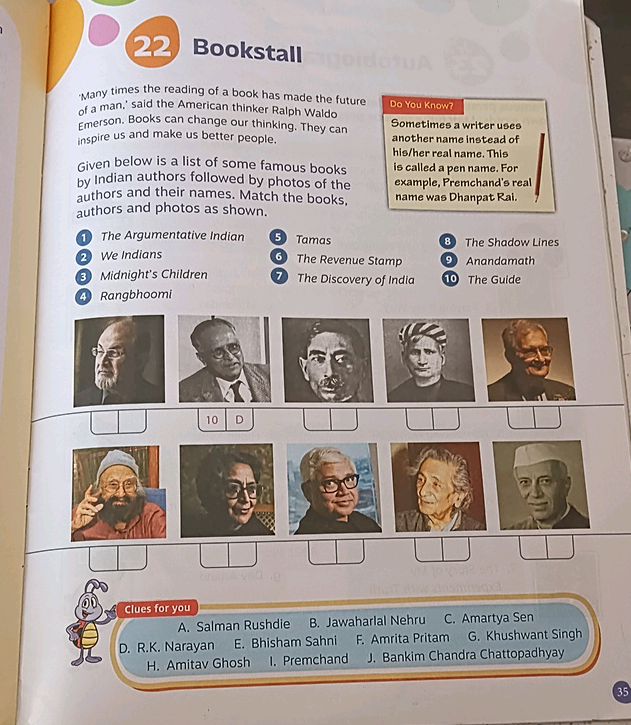 Given below is a list of some famous books | StudyX