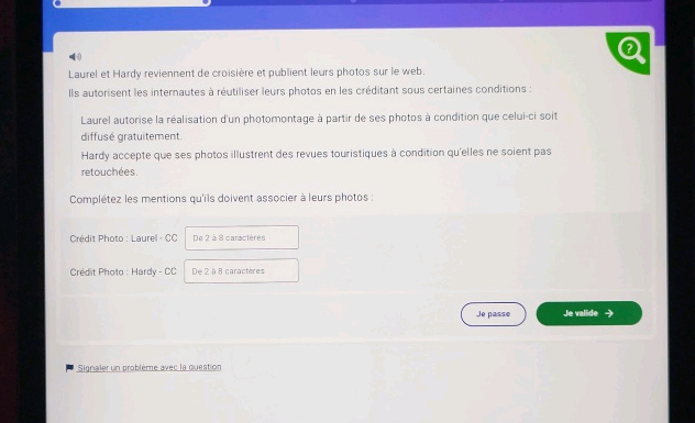 Laurel et Hardy reviennent de croisire et | StudyX