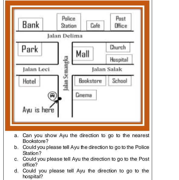 Police Post Bank Station Caf Office Jalan | StudyX
