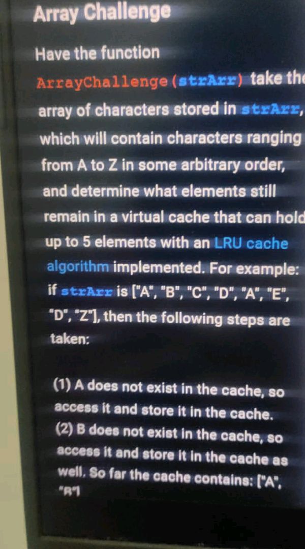 Array Challenge Have the function | StudyX