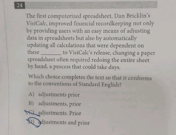 24 The first computerized spreadsheet Dan | StudyX