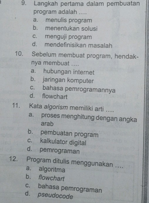 9 Langkah pertama dalam pembuatan program | StudyX