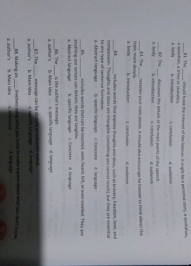 81 The should hook the interest of the | StudyX