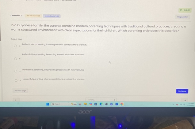 In a Guyanese family the parents combine | StudyX