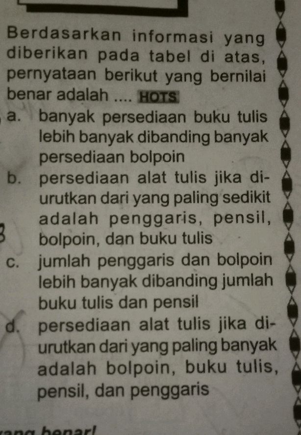 Berdasarkan informasi yang diberikan pada | StudyX