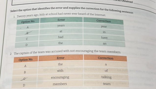 Obtained Select the option that identifies | StudyX