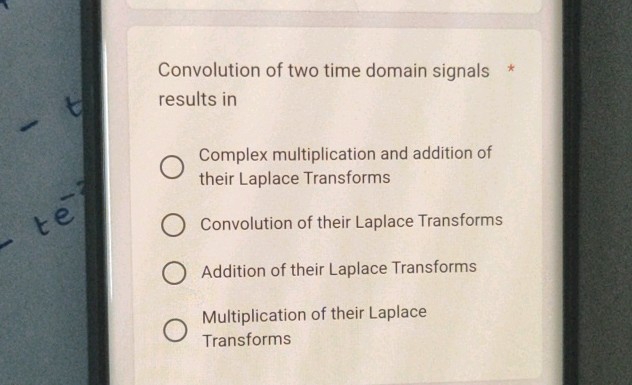 Convolution of two time domain signals | StudyX