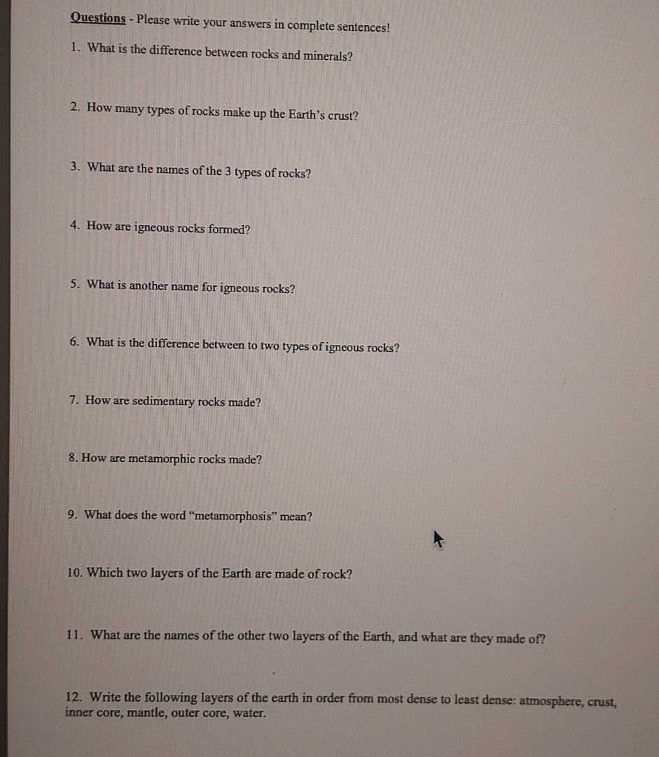 Questions - Please write your answers in | StudyX