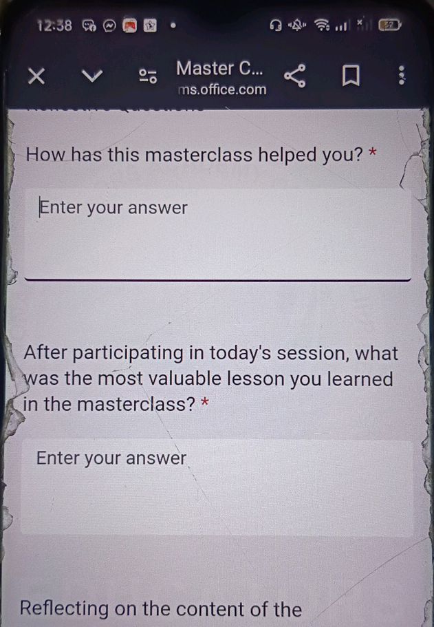 How has this masterclass helped you After | StudyX