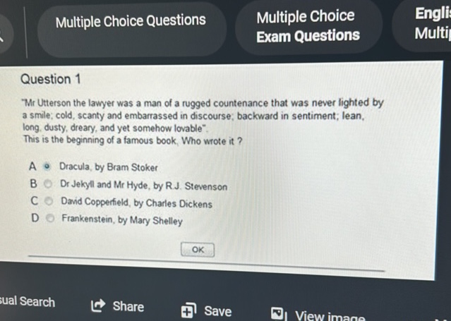 Multiple Choice Questions Question 1 Mr | StudyX