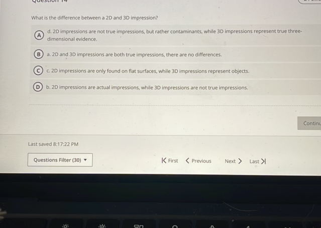 What is the difference between a 2D and 3D | StudyX