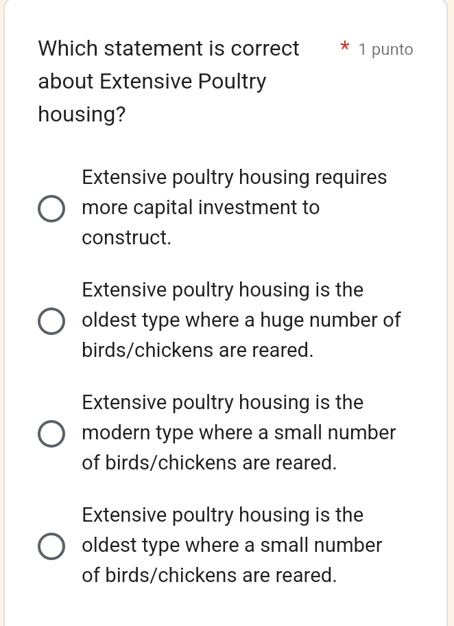 Which statement is correct about Extensive | StudyX