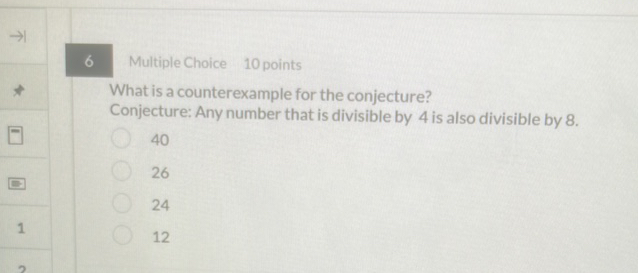 6 Multiple Choice 10 points What is a | StudyX