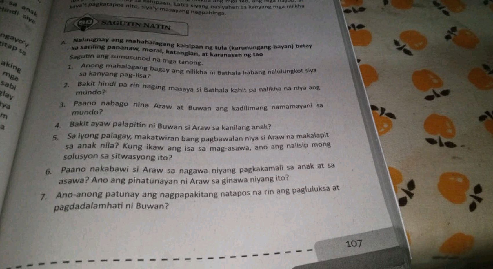 Kalupaan Lobis siyang hasiyahan sa kahyang | StudyX