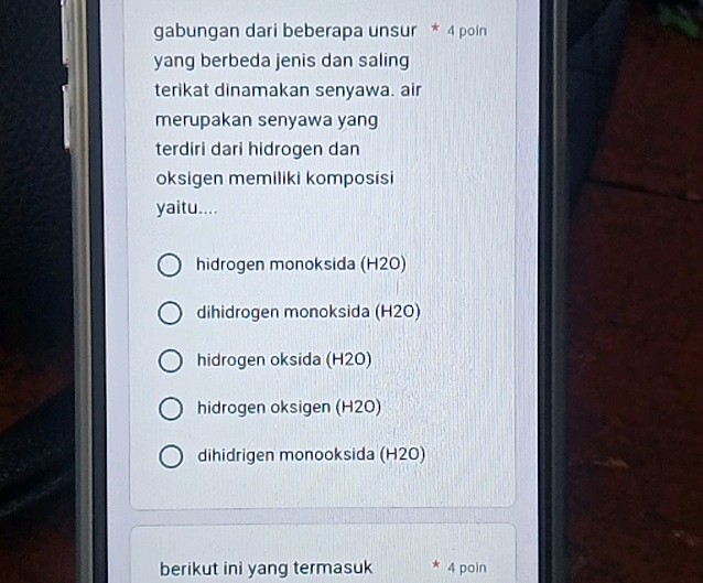 gabungan dari beberapa unsur yang berbeda | StudyX