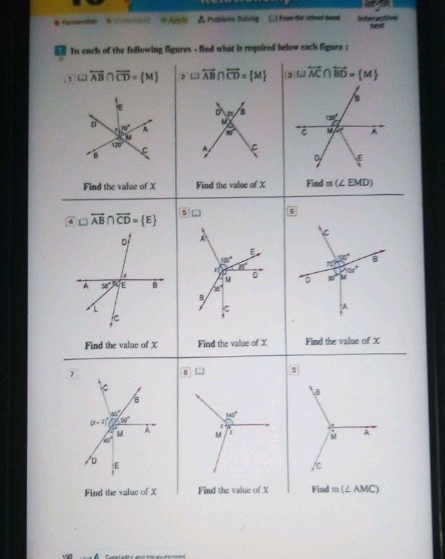 In each of the following figures find what | StudyX