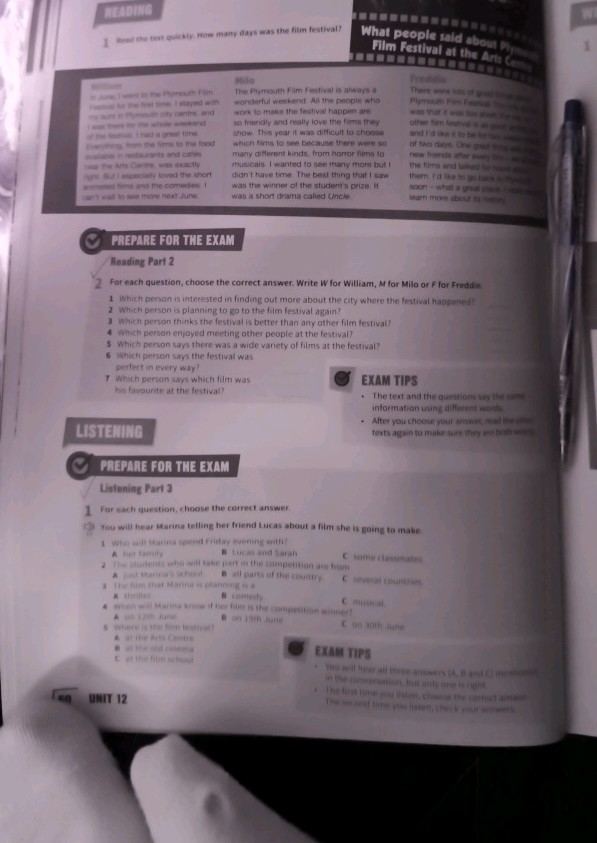 READING 1 Read the text quickly How many | StudyX