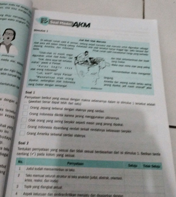 Soal 1 Pernyataan berikut yang sesuai dengan | StudyX