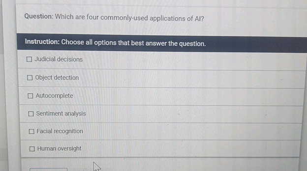 Question Which are four commonly-used | StudyX