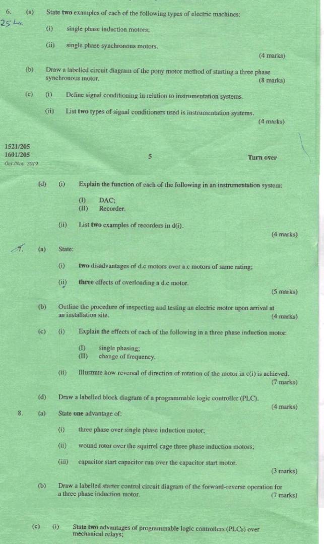 6 (a) State two examples of each of the | StudyX