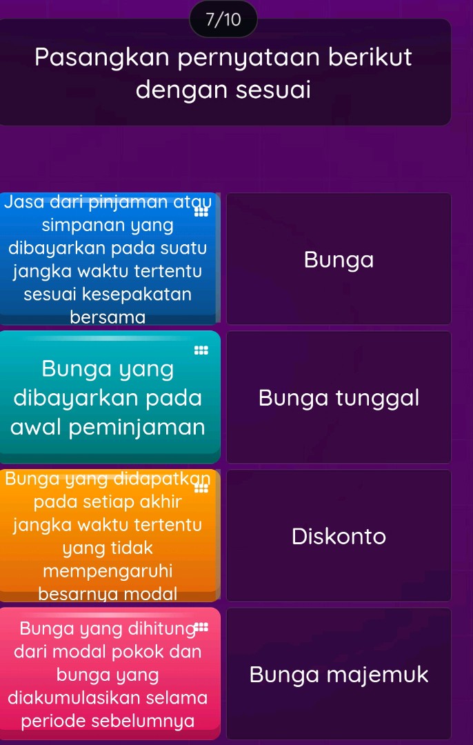 Pasangkan pernyataan berikut dengan sesuai | StudyX