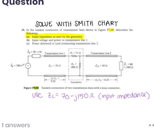 19 In the tandem connection of transmission | StudyX