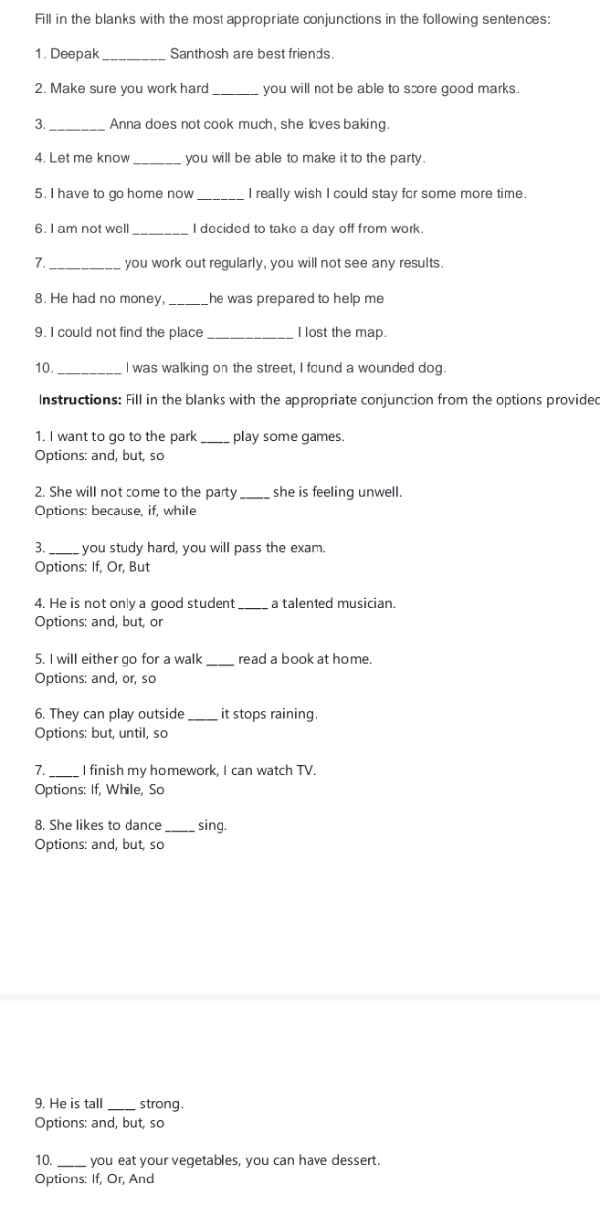 Fill in the blanks with the most appropriate | StudyX