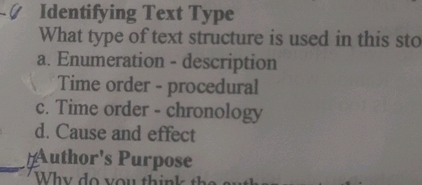 Identifying Text Type What type of text | StudyX