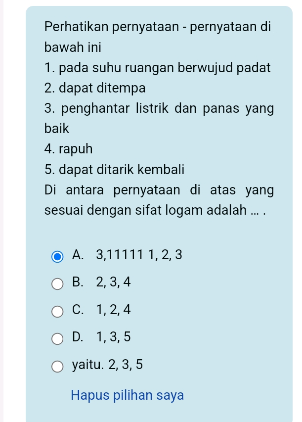 Perhatikan pernyataan - pernyataan di bawah | StudyX