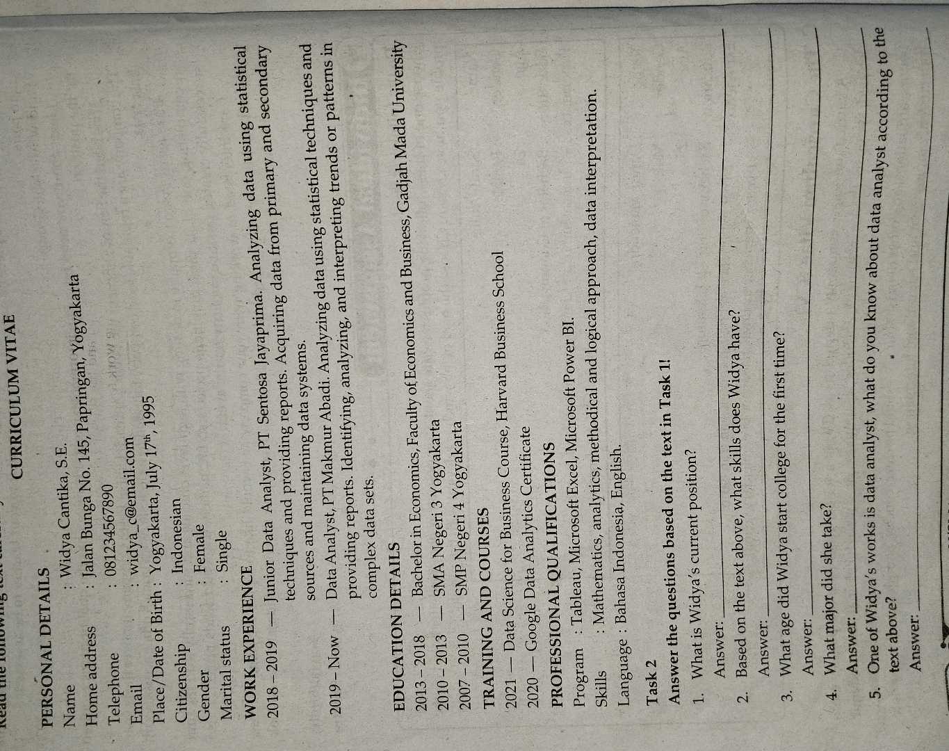 Answer the questions based on the text in | StudyX