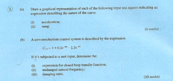3 (a) Draw a graphical representation of | StudyX