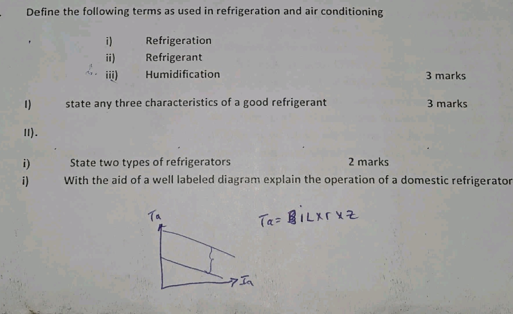 Define the following terms as used in | StudyX
