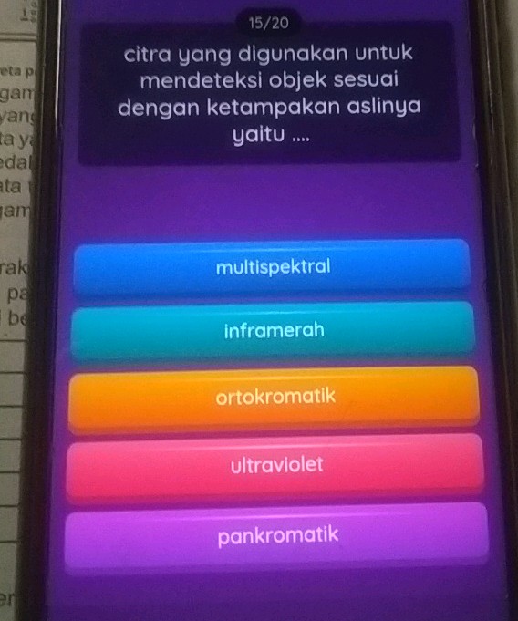 citra yang digunakan untuk mendeteksi objek | StudyX