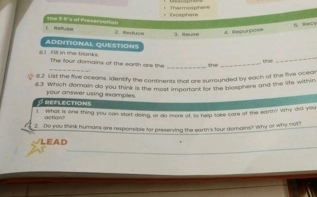 The 5 Rs of Preservation 1 Refuse 2 Reduce 3 | StudyX